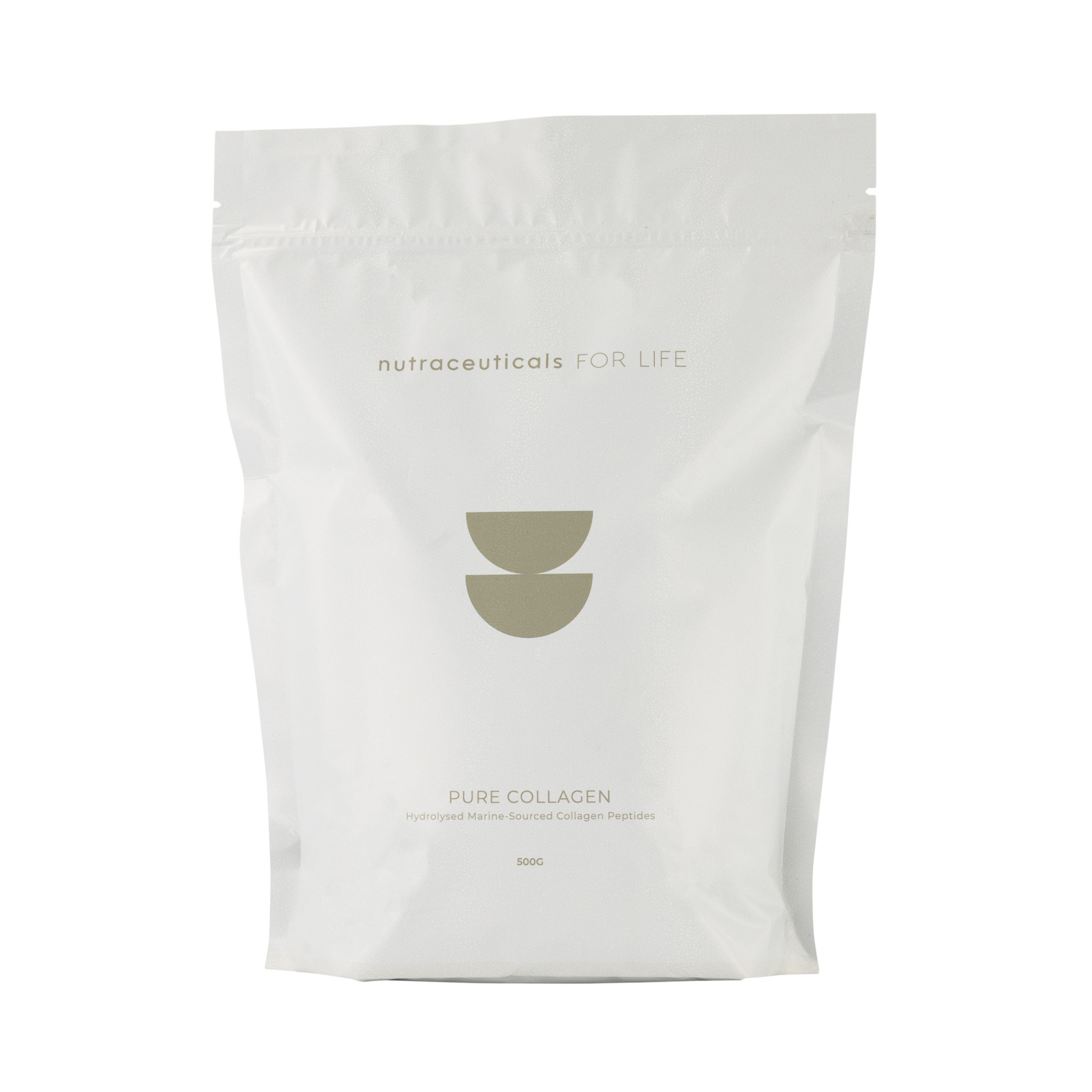 Nutraceuticals Hydrolysed Marine-Sourced Collagen Peptides 500G pouch ...